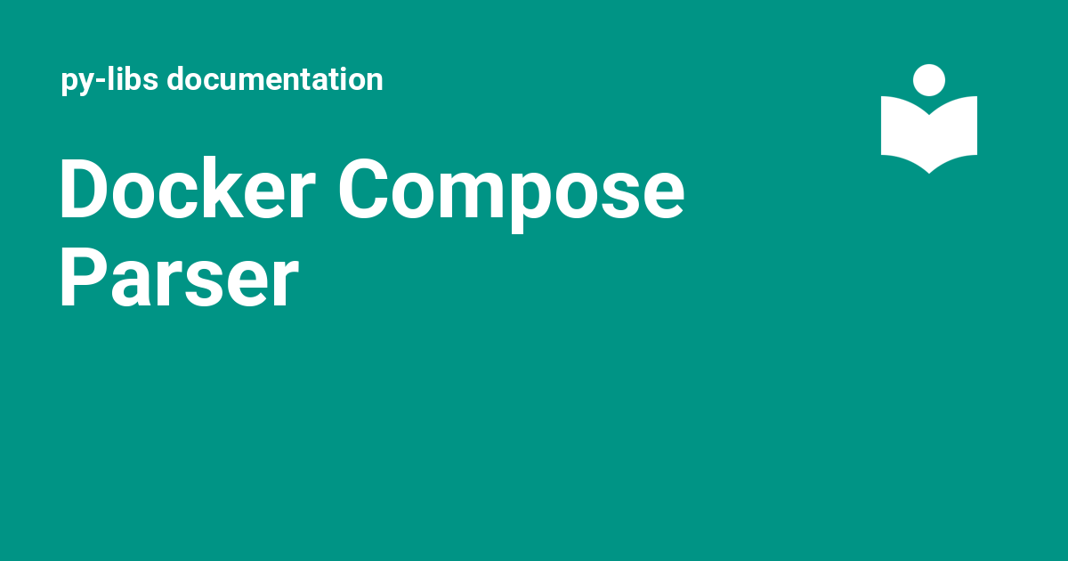 Docker Compose Parser Py Libs Documentation